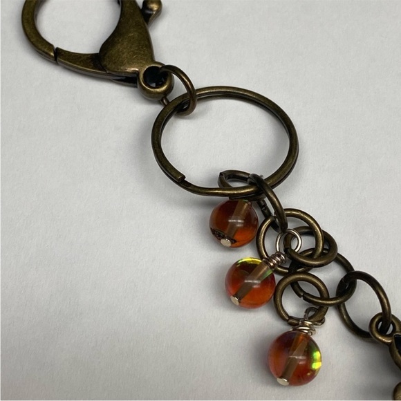 Hand Crafted | Accessories | Antique Gold Keychain With Oversized ...